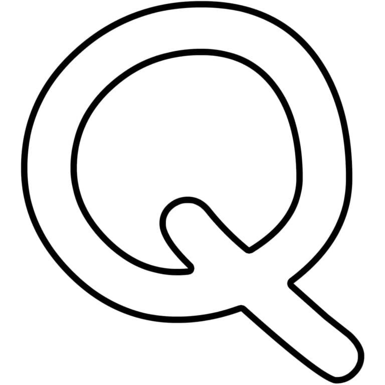 Letra Q para Imprimir – Diseños Creativos y Educativos